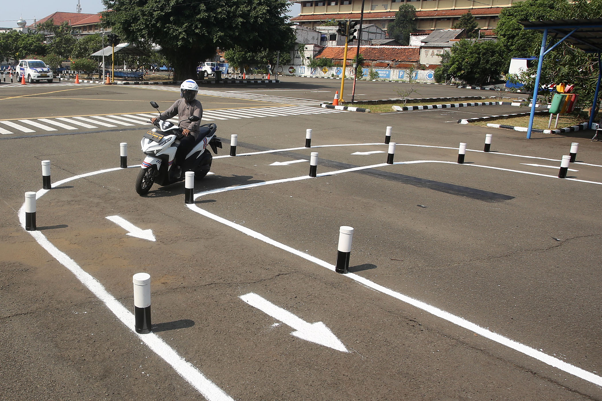 Melihat Uji Coba Ujian Praktik SIM C Terbaru - Berita dan Foto dari ...