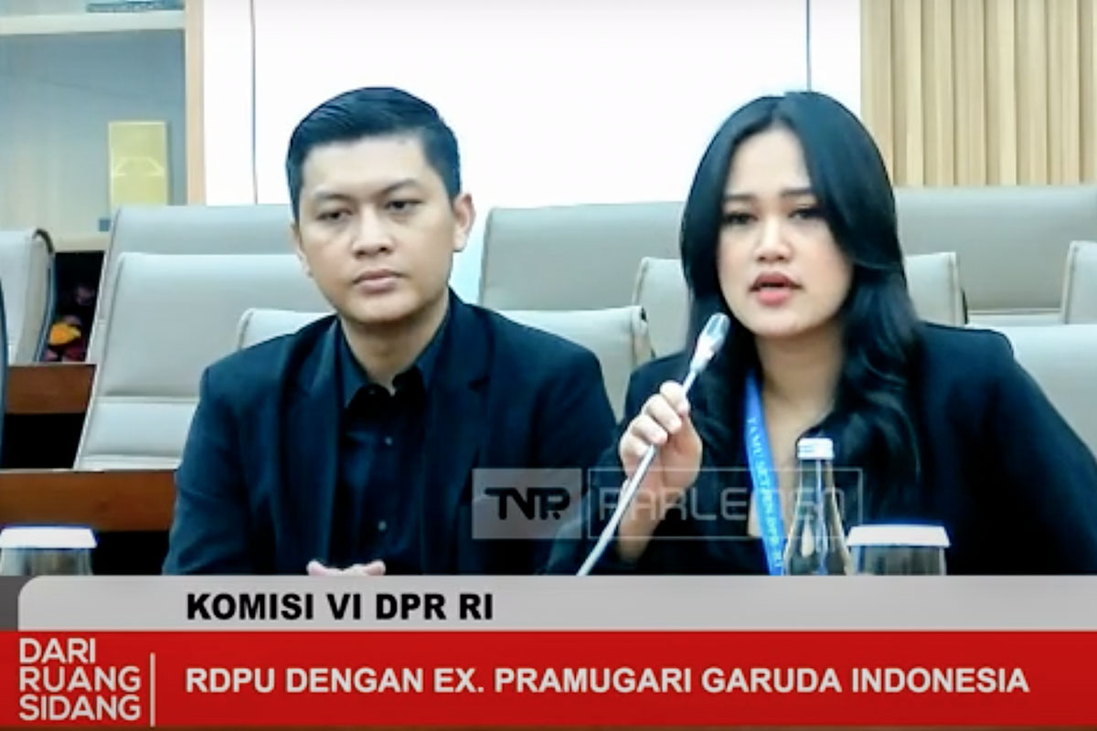 Garuda Indonesia Pilih Fresh Graduate, Eks Pramugari Curhat ke DPR ...