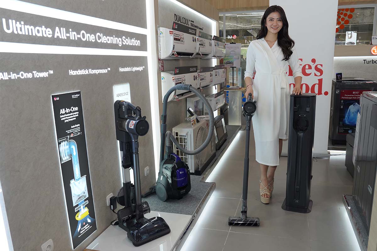 LG Indonesia Rilis Vacuum Cleaner Canggih, Inovasi Baru untuk ...